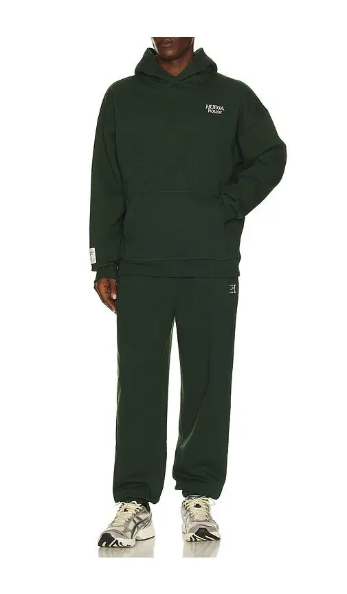 HUEGA HOUSE Icon Sweatpants In Green