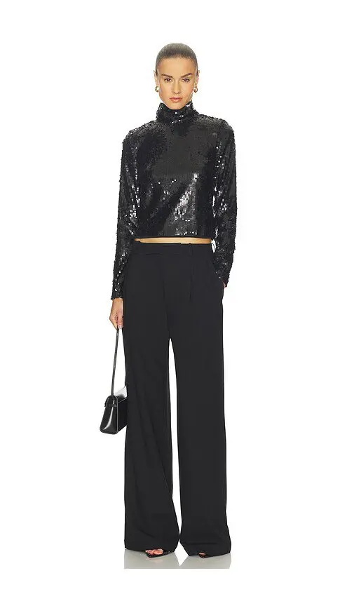 Rag & Bone Lucy Sequin Turtleneck