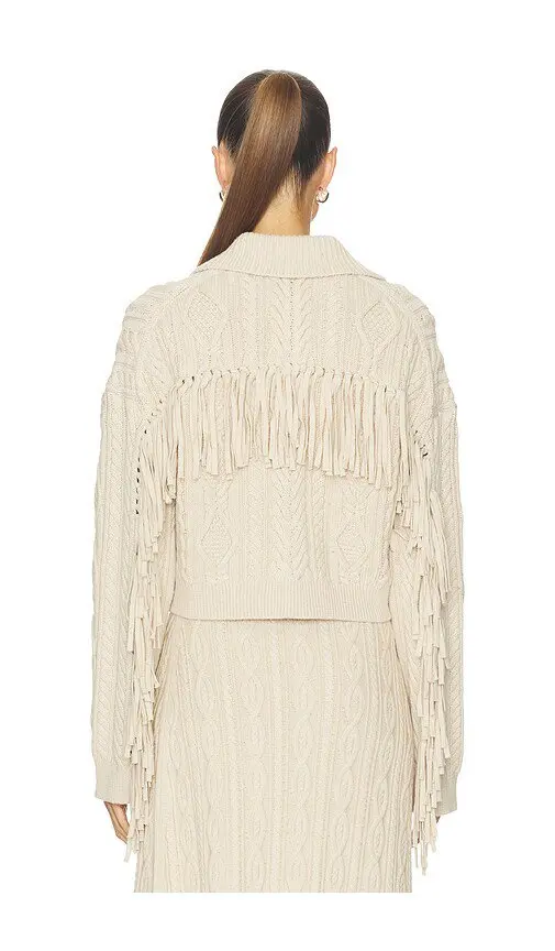 Simkhai Virginia Cropped Cardigan