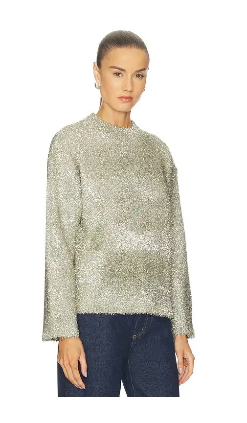 SIMONMILLER Cher Tinsel Knit Sweater