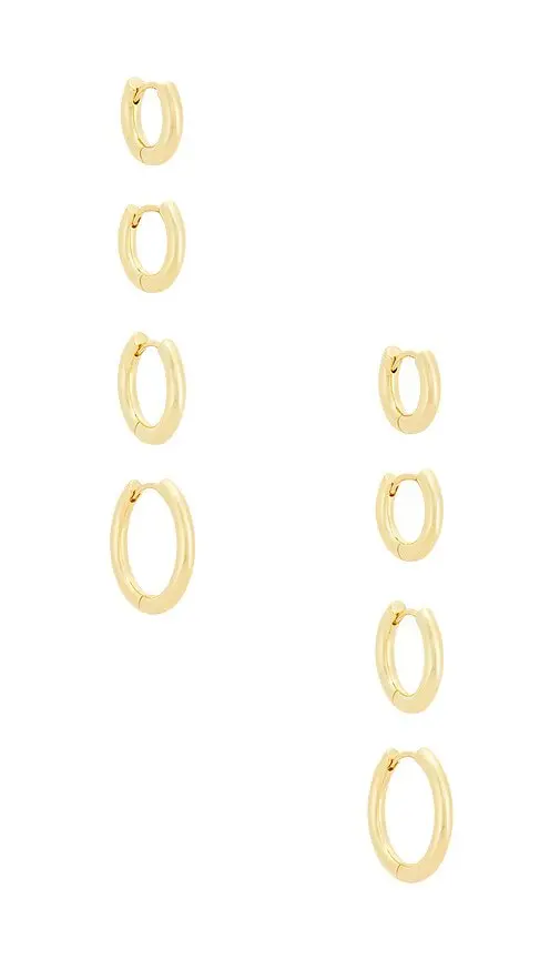 LOVERS AND FRIENDS Kenny Earring Set - Gold