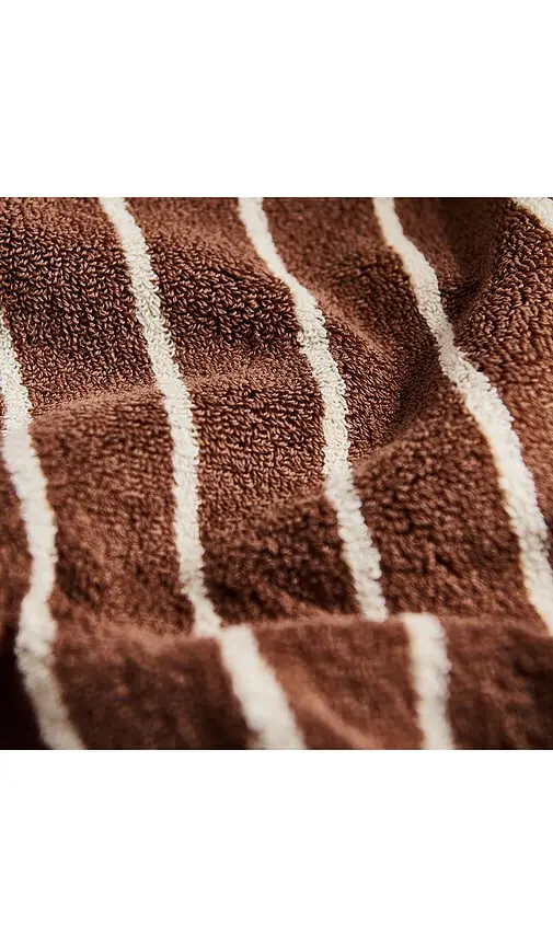 SLOWTIDE Koko Plush Bath Towel In Brown