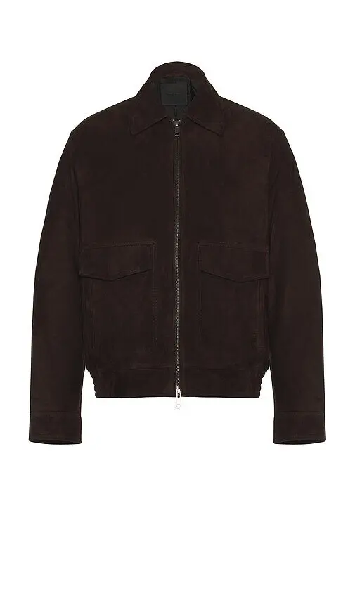 Theory Reece Aviator Bomber Jacket
