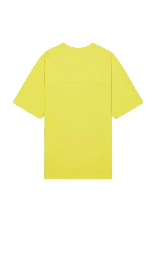 Y3 3s Tee In Yellow In Yellow