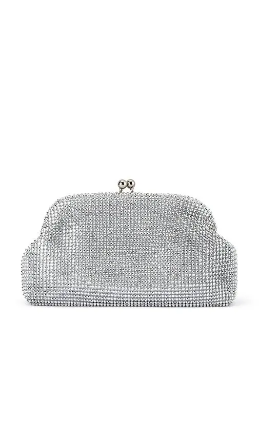 OLGA BERG Ela Crystal Clutch