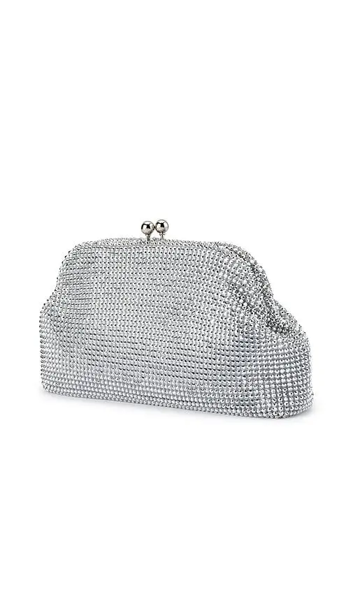 OLGA BERG Ela Crystal Clutch