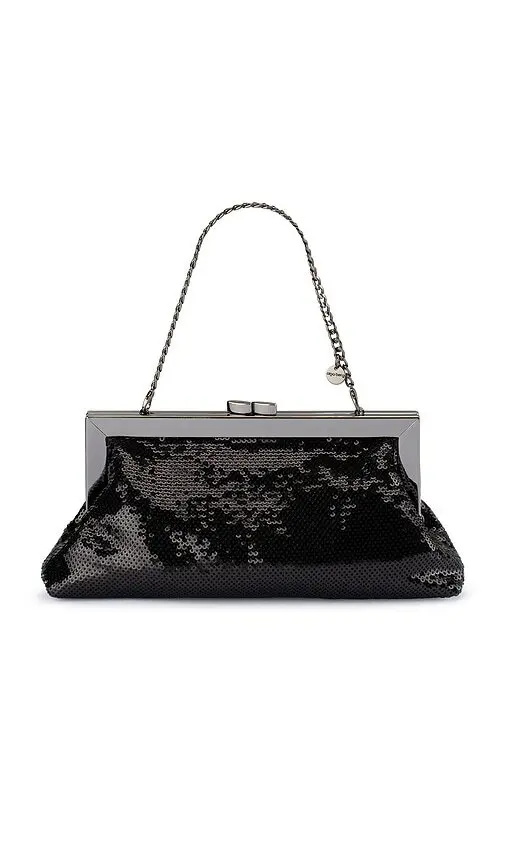 OLGA BERG Zephyr Clutch - Black