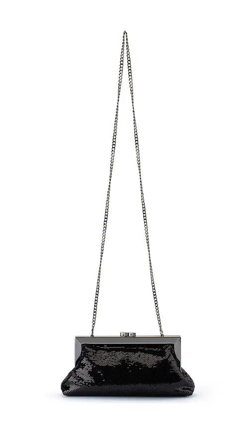 OLGA BERG Zephyr Clutch - Black
