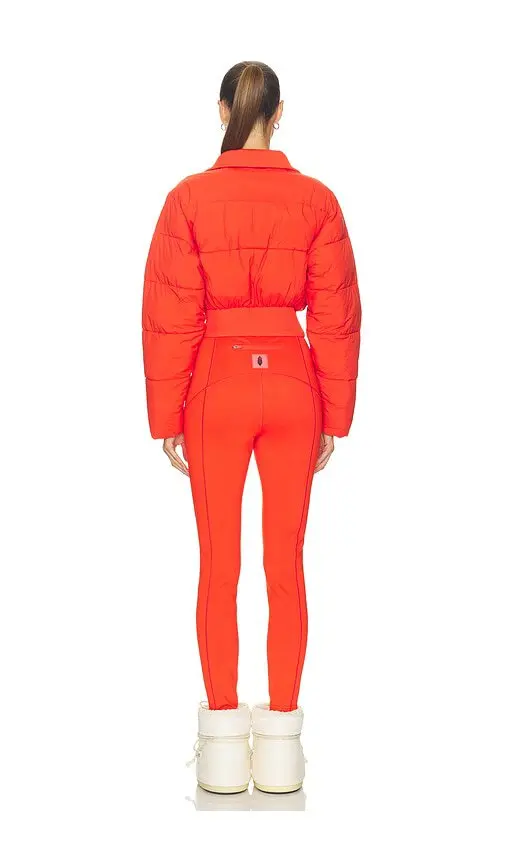 Free People Downhill Diva Ski Suit - Flame
