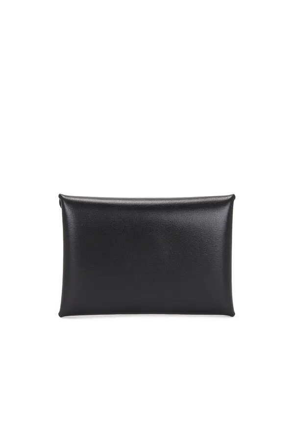 JIL SANDER Folded Coin Purse - Black