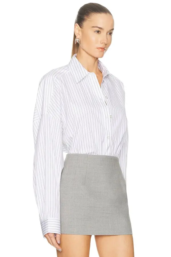 Helmut Lang Placket Cinch Shirt