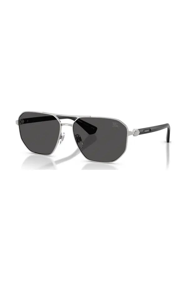 Burberry Be3166 Aviator Sunglasses - Grey