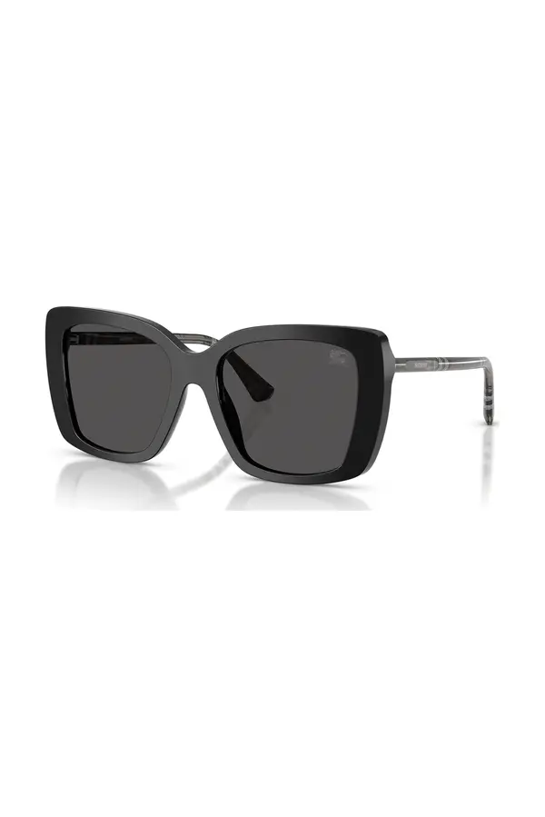 Burberry Square Full Rim Sunglasses - Black