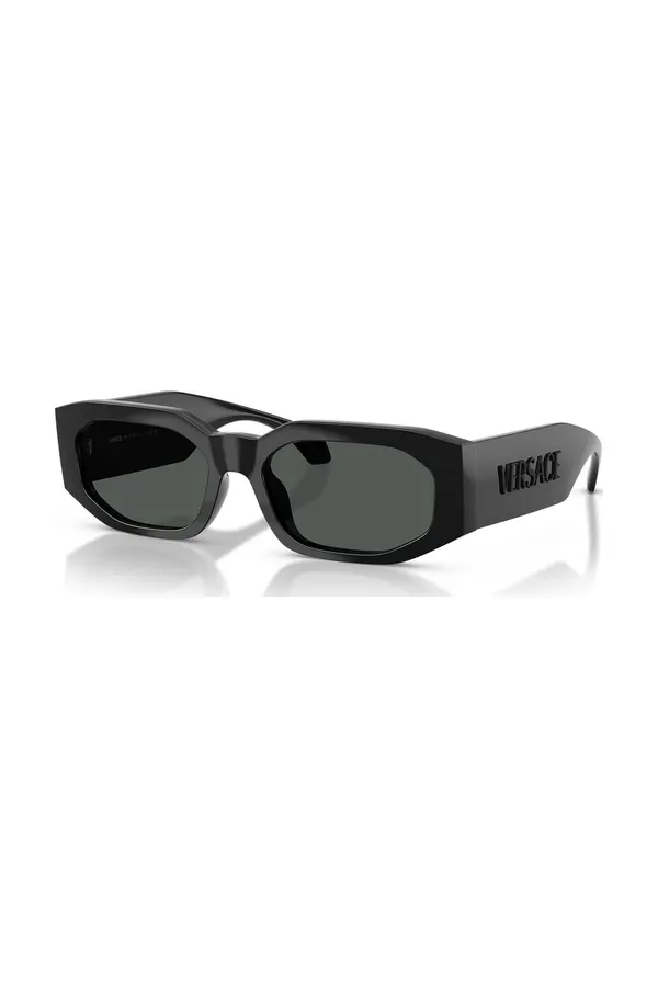 Versace Irregular Frame Sunglasses - Black