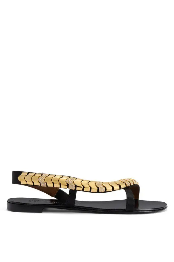 GIUSEPPE ZANOTTI Dafne Flat Sandals