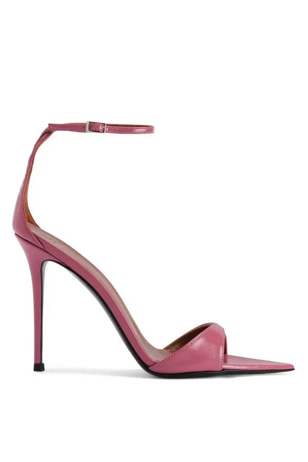 GIUSEPPE ZANOTTI Intriigo 105 Patent Leather Sandals - Pink