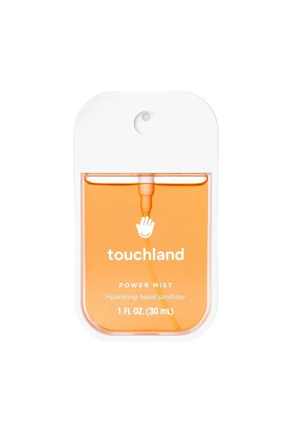 TOUCHLAND Power Mist Hydrating Hand Sanitizer Velvet Peach - Blue