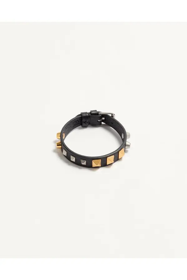 Valentino Garavani Rockstud Bracelet - Black