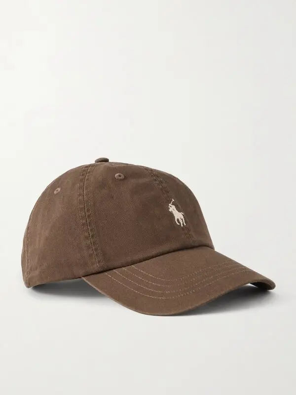 Polo Ralph Lauren Logo-embroidered Baseball Cap - Brown