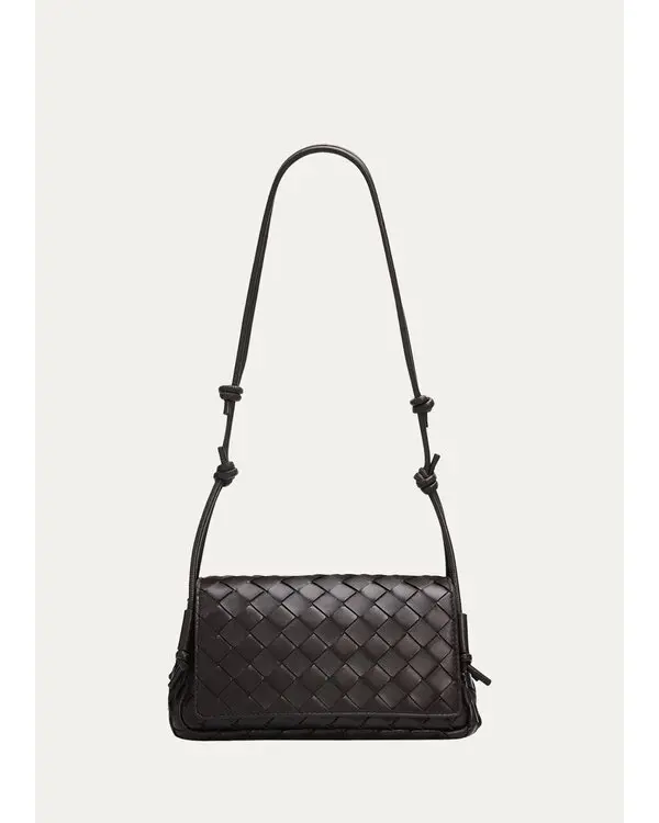 Bottega Veneta Nappa Leather Crossbody Bag - Fondant