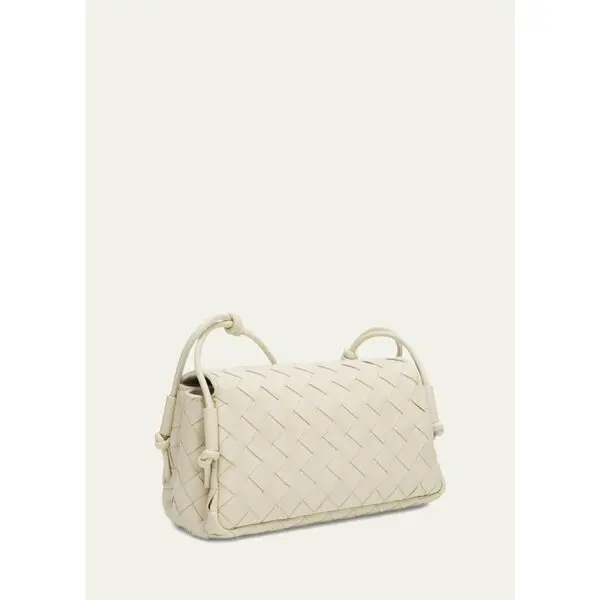 Bottega Veneta Nappa Leather Crossbody Bag - Fondant