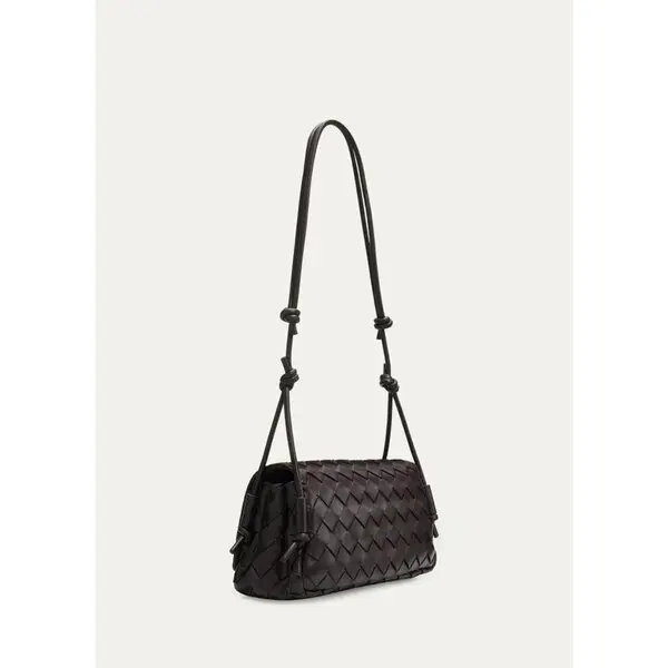 Bottega Veneta Nappa Leather Crossbody Bag - Fondant
