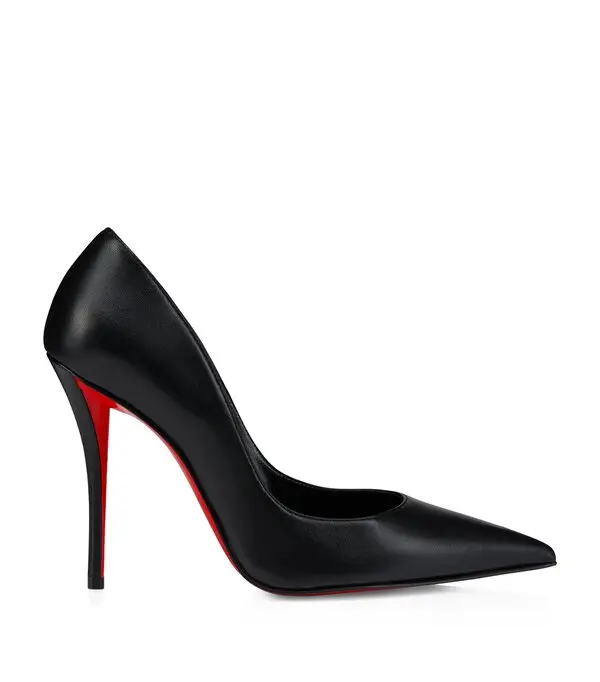 CHRISTIAN LOUBOUTIN Miss Z Nappa Leather Pumps - Black