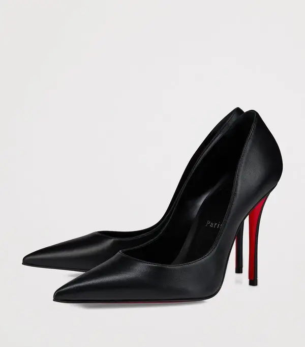 CHRISTIAN LOUBOUTIN Miss Z Nappa Leather Pumps - Black