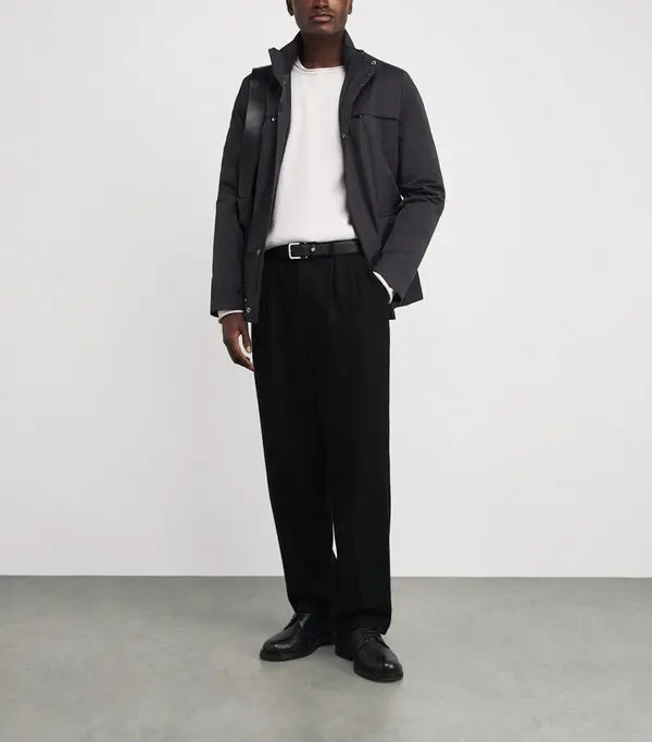 Pal Zileri Cotton-blend Waterproof Jacket