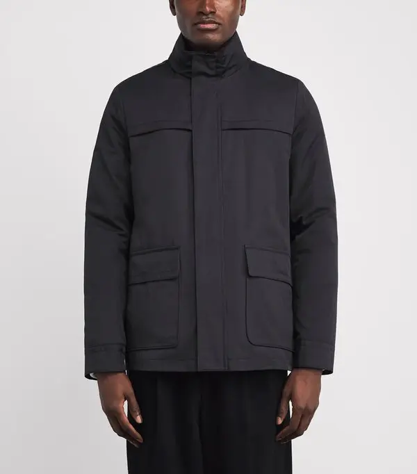 Pal Zileri Cotton-blend Waterproof Jacket