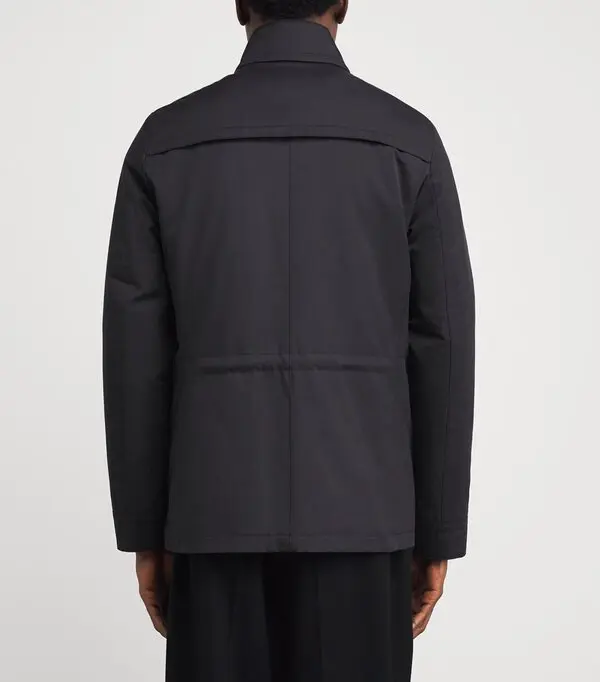 Pal Zileri Cotton-blend Waterproof Jacket