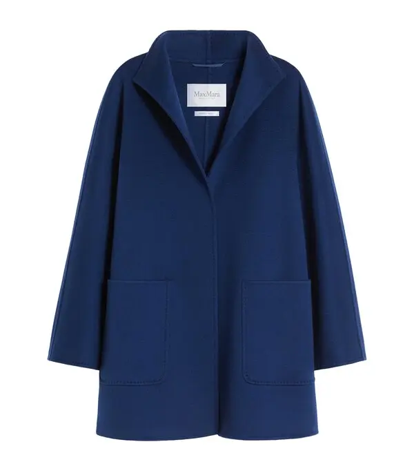 Max Mara Cashmere Funnel Neck Coat