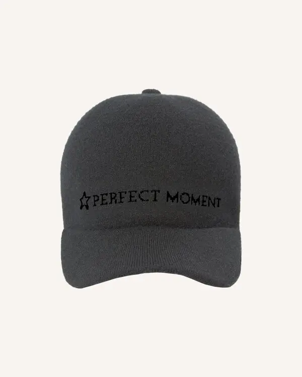 Perfect Moment Cashmere Blend Baseball Cap - Grey