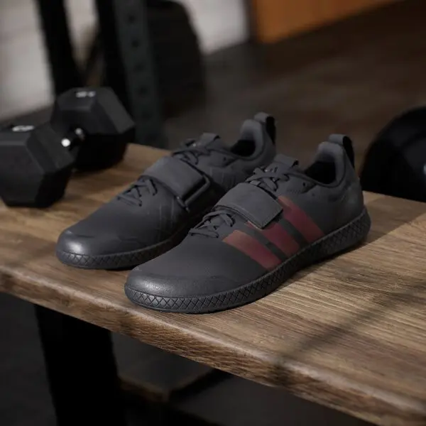 Adidas Total Weightlifting Shoes - Core Black / Core Black / Carbon