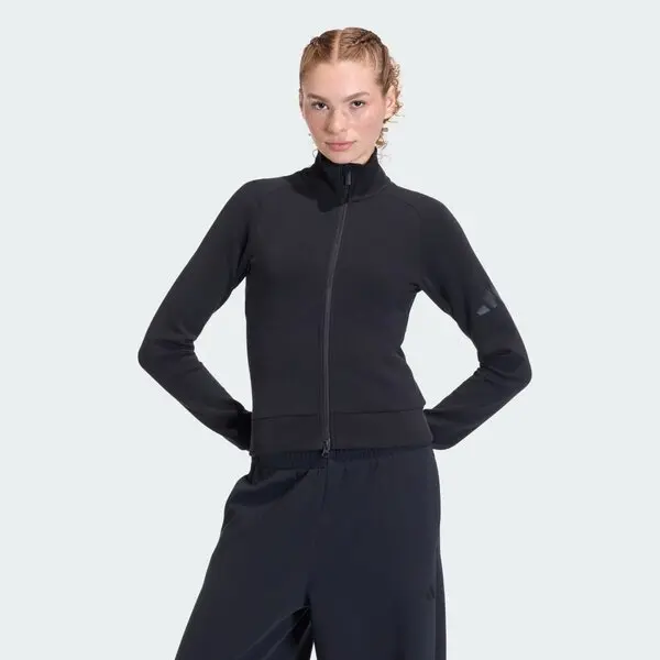Adidas Slim Track Top - Black