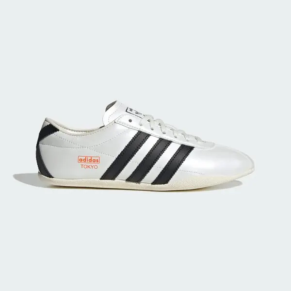 Adidas Tokyo Leather Sneakers - Zero Metalic / Core Black / Off White