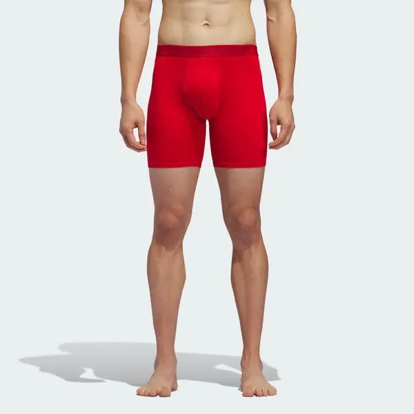 Adidas Microfiber 3-pack Boxer Briefs Scarlet - Scarlet / Black / Onix