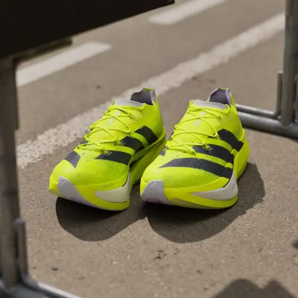 Adidas Adizero Prime X3 Strung Sneakers - Solar Yellow / Solar Yellow / Solar Yellow