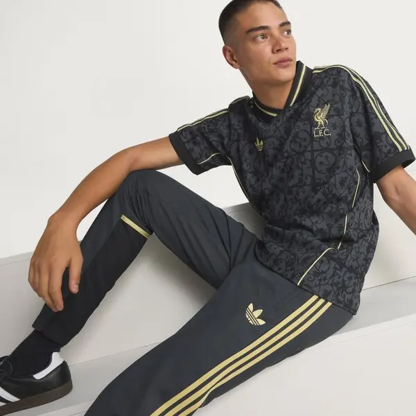 Adidas Liverpool Fc Lfstlr Jersey - Carbon / Halo Gold