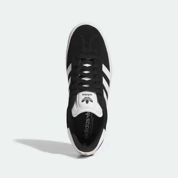 Adidas Gazelle Adv Sneakers - Core Black / Cloud White / Gold Metallic