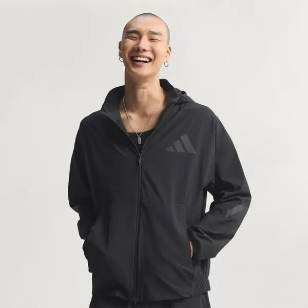 Adidas Z.n.e. Woven Track Top - Black