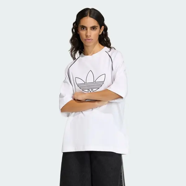Adidas Oversized Trefoil Logo T-shirt