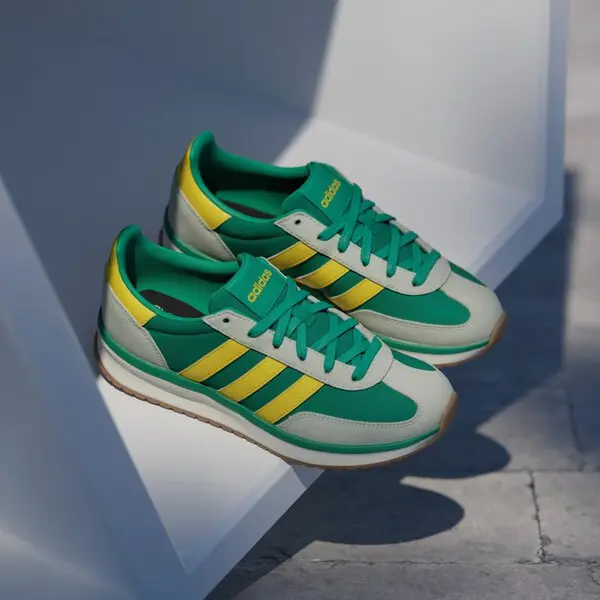 Adidas Run 70s 2.0 Sneakers - Court Green / Yellow / Linen Green