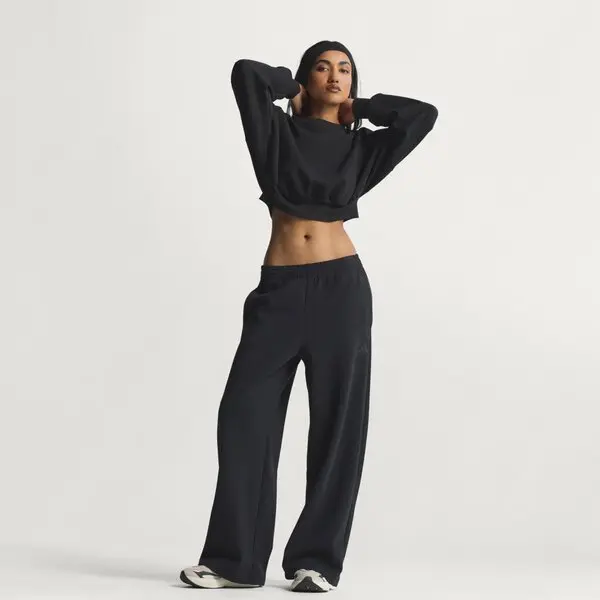 Adidas Straight Leg Pants - Black
