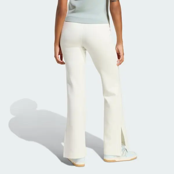 Adidas Soft Lux Flared Pants - Off White