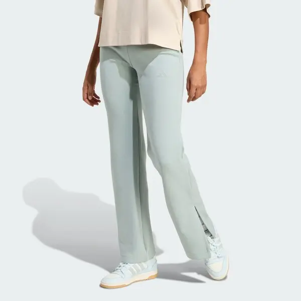 Adidas Soft Lux Flared Pants - Wonder Sage