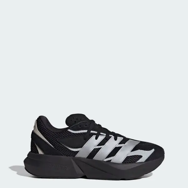 Adidas Lightblaze Sneakers - Core Black / Matte Silver / Off White
