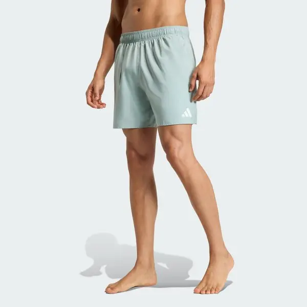 Adidas Swim Shorts 5-inch - Wonder Sage / White