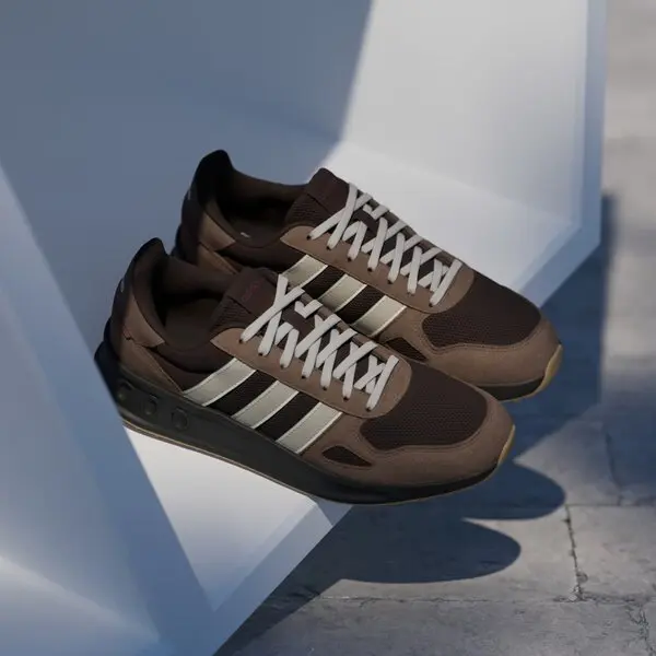 Adidas Run 84 Sneakers - Aurora Coffee / Beige / Earth Strata