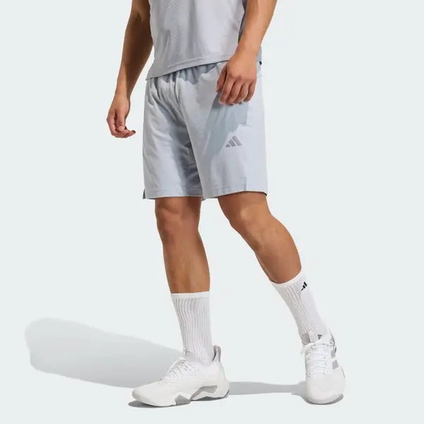 Adidas Climacool 3d Training Shorts - Halo Silver